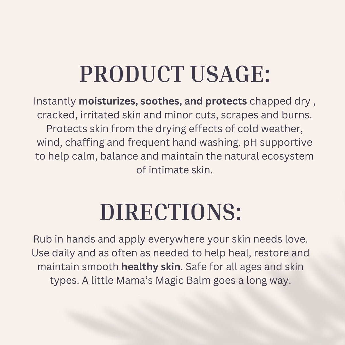 Mama's Organic Magic Balm Rx® 2 ( 2oz) + 1 ( .25oz) Travel Size – Mama ...